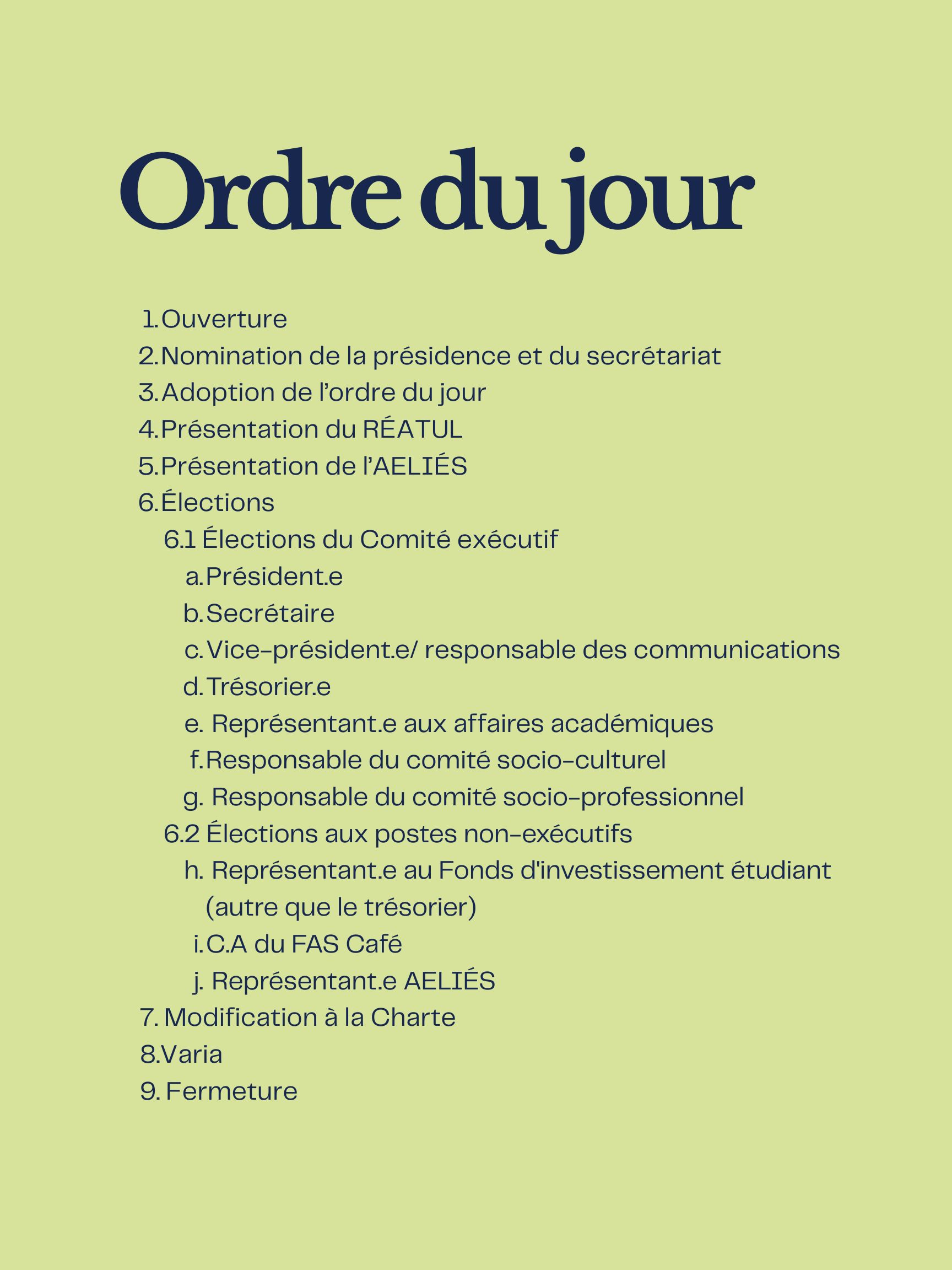 Assemblée générale du RÉATUL le 12 septembre - École supérieure d ...